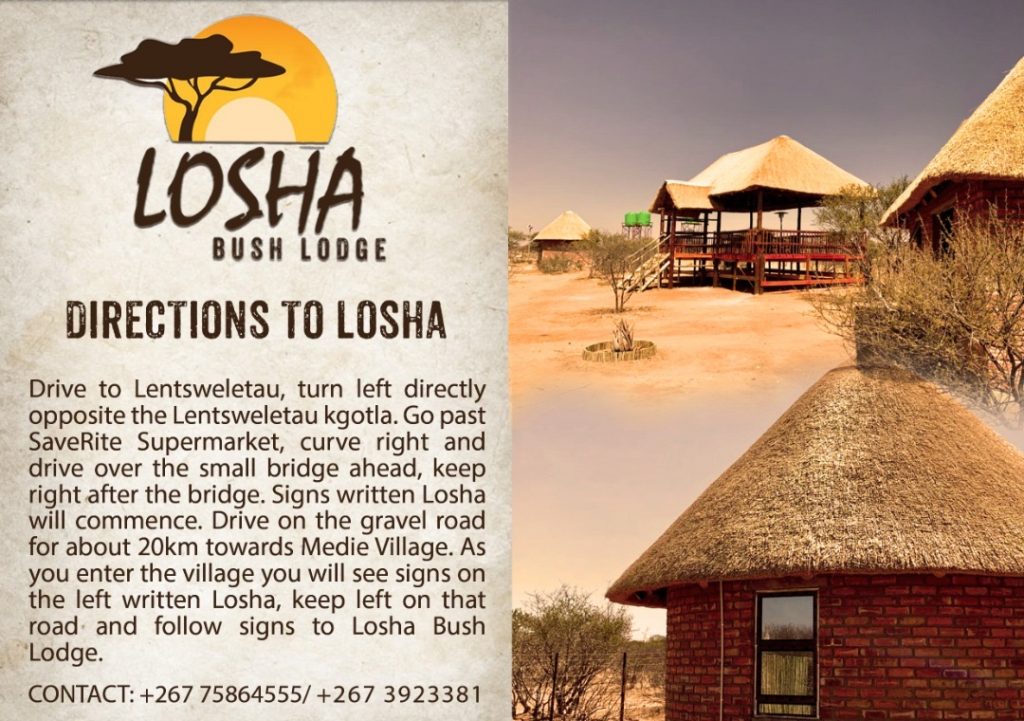 About - Losha Bush Lodge